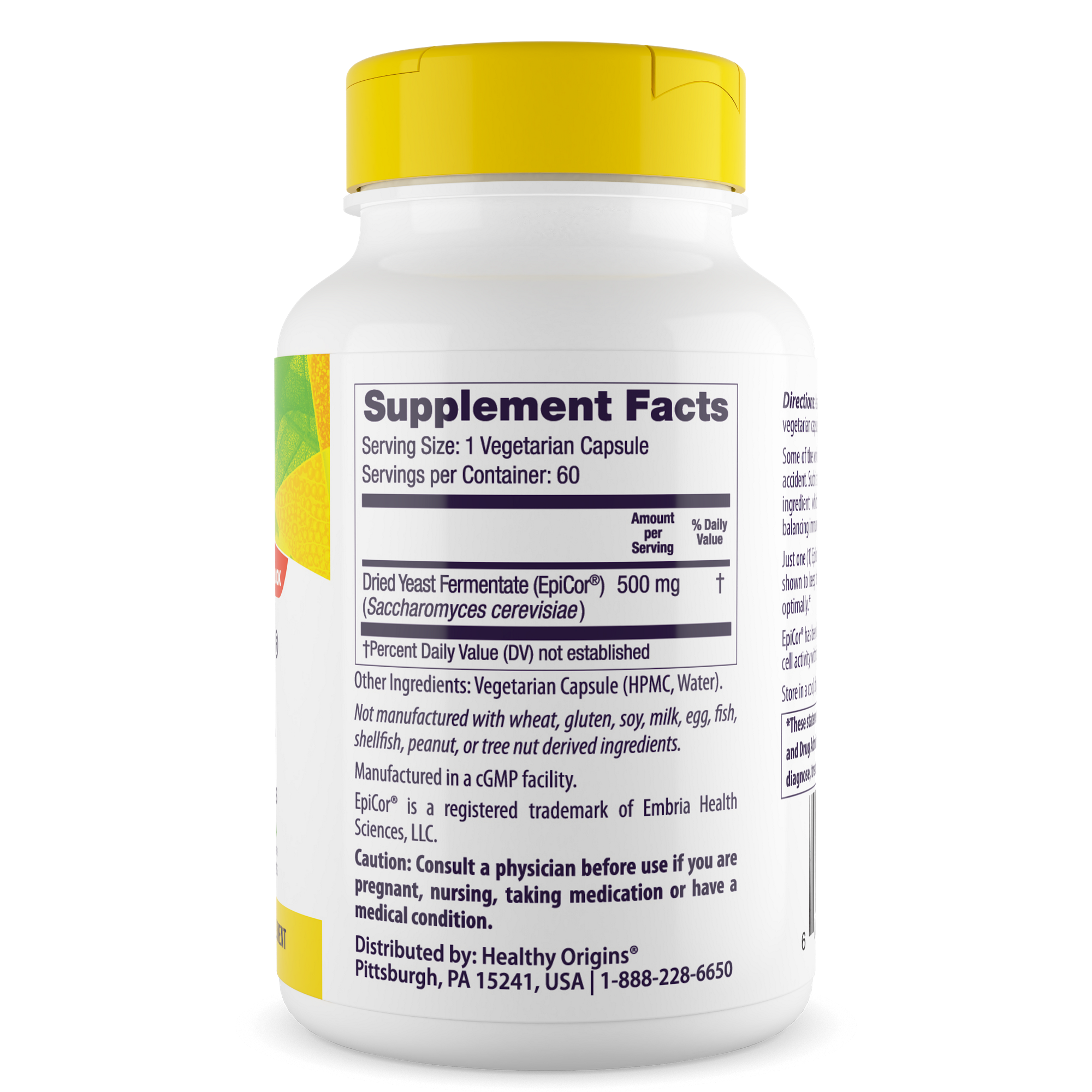 HPF Cholestene (Red Yeast Rice) – Healthy Origins USA